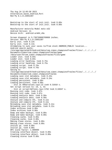 log pdf system software computing