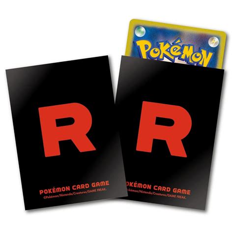 Card Sleeves Pro Team Rocket Pokémon Card Game Authentic Japanese