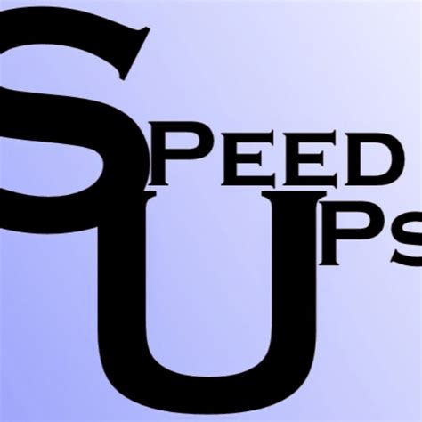 Speedups Youtube