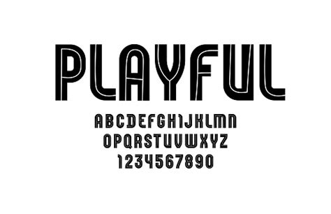 높은 검은 글꼴 응축 된 대담한 알파벳 산세리프 트렌디 한 문자와 숫자 벡터 일러스트 10eps 개념에 대한 스톡 벡터 아트 및