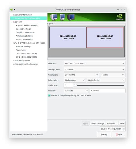 Manjaro KDE Nvidia Gpu With Dual Monitor Setup Second Monitor Black Screen Graphics
