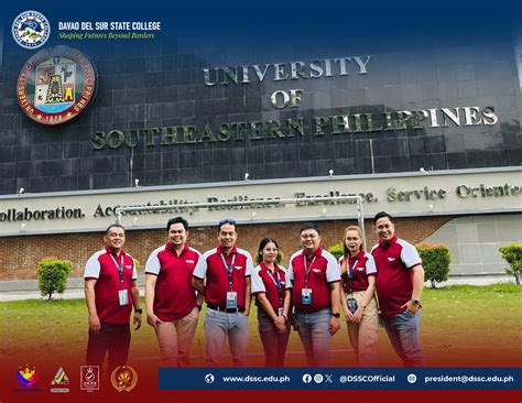 Dssc Strengthens Internship Programs Through Usep Benchmarking Davao