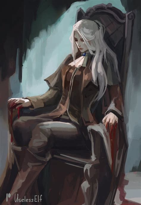 Lady Maria Of The Astral Clocktower Bloodborne Drawn By Uselesself