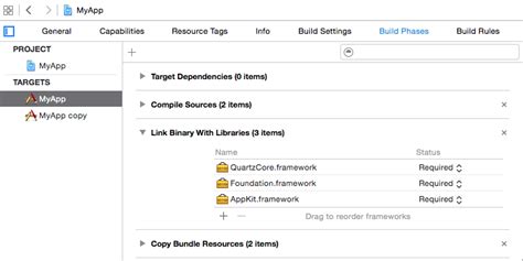Objective C How Do You Conditionally Include A Framework In An Xcode