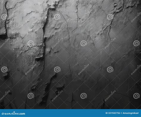 Monochrome Abstract Texture Rough Grayscale Concrete Surface With Subtle Minimalist Background
