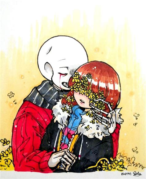 Sweetheart I Love You Flowerfell Sans X Frisk Sans I Love Wattpad