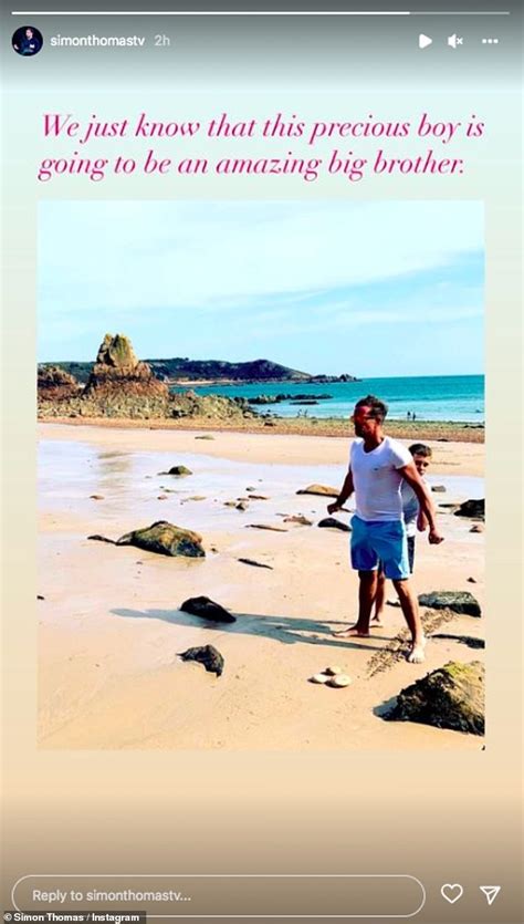 Simon Thomas Announces His Wife Derrina Jebb Is Pregnant With Their