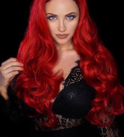 RED Ombre Body Wavy Lace Front Wig NEW Etsy Tintes De Pelo Rojo Color De Cabello Rojo