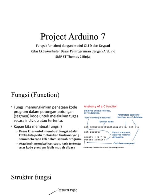 7 Project Arduino Fungsi Pdf
