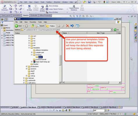 01 Convert DWG To Solidworks Drawing Template Mechanical CAD