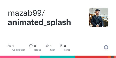 github mazab99 animated splash