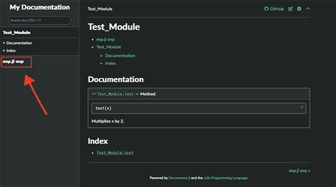 basic documenter jl pages open a local folder new to julia julia