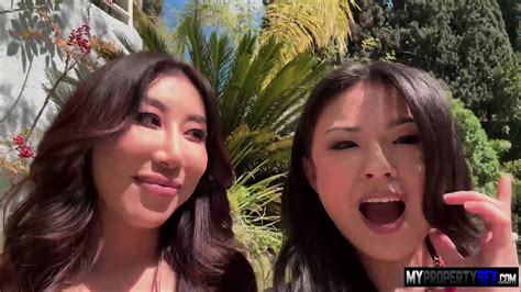 hotties nicole doshi and lulu chu seduce hot realtor eporner