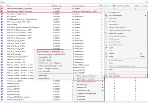 Add And Remove Computers Tofrom Collection Recast Software