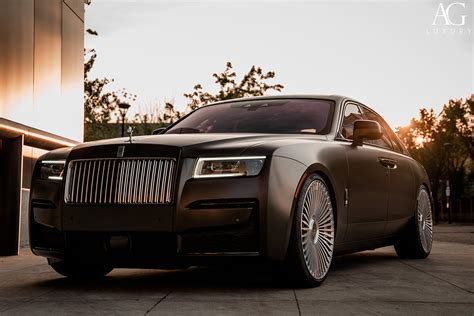 Ag Luxury Wheels Rolls Royce Ghost Agl45 Monoblock Forged Wheels