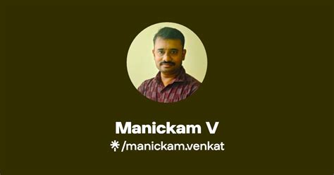 Manickam V Linktree