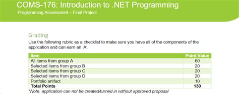 Coms 176 Introduction To Net Programming
