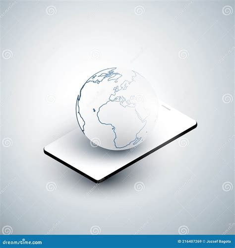 Abstract Minimal Style Cloud Computing Global Telecommunications