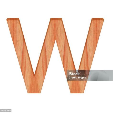 대문자 W 흰색 배경에 고립 된 나무 빈티지 알파벳 문자 패턴 아름 다운 3d 로고에 대한 스톡 사진 및 기타 이미지 로고 알파벳 W 목재 재료 Istock