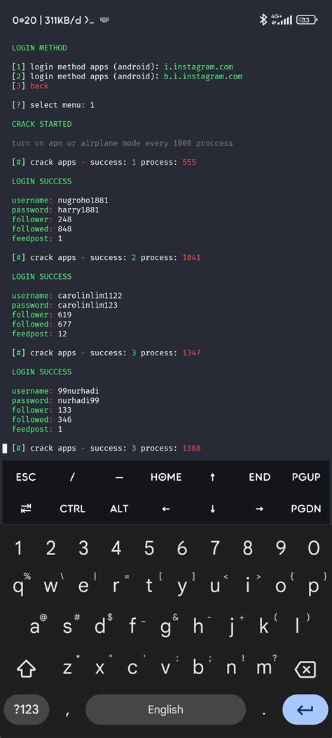 GitHub Termuxsploit Dark Ig Dark IG Is A Tool For Hacking Instagram Accounts Using Bruteforce