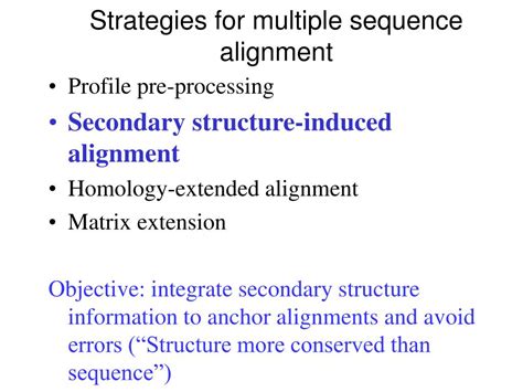 Ppt 1 Month Practical Course Genome Analysis Lecture 5 Multiple Sequence Alignment Powerpoint