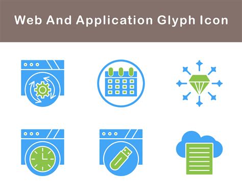 Web And Application Vector Icon Set Vector Art At Vecteezy