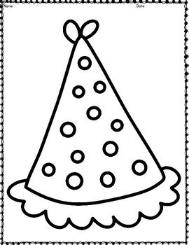 Birthday Party Hat Printables By Henrycreated Tpt