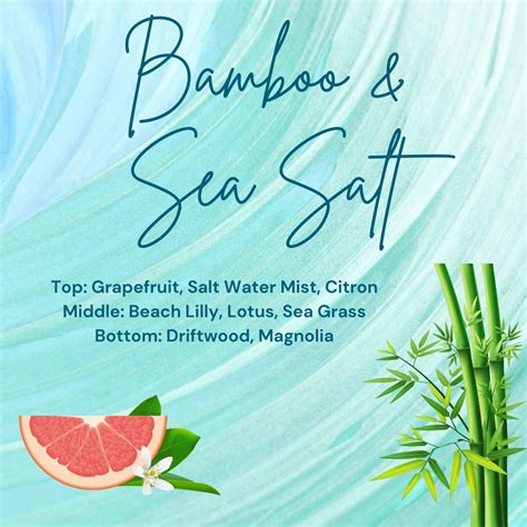 Bamboo And Sea Salt Artisan Soap Sandra Sue Creations