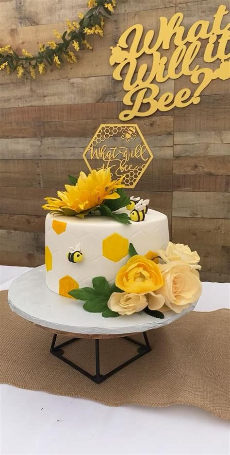 12 Bee Themed Gender Reveal Ideas Bee Themed Gender Reveal Bee Baby Shower Theme Baby Gender