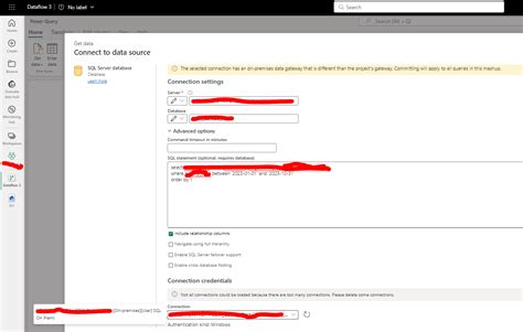 On Prem Gateway Issue Microsoft Fabric Community
