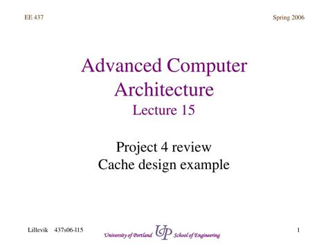 PPT Advanced Computer Architecture Lecture PowerPoint Presentation ID