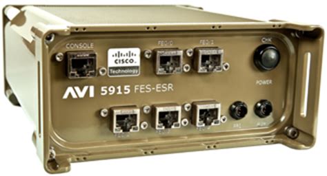 AVI Field Ethernet System Rugged Embedded Services Router AVI