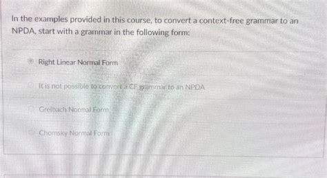 Solved In The Examples Provided In This Course To Convert A Chegg