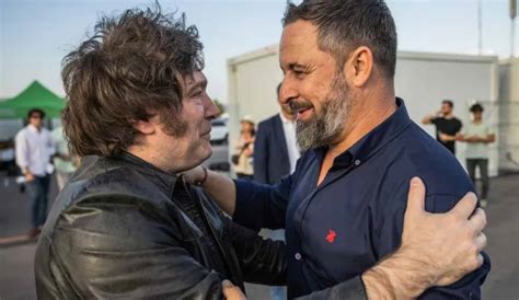 Abascal Se Reúne Con Milei En Buenos Aires Nos Une La Lucha Por La Libertad Y La Democracia