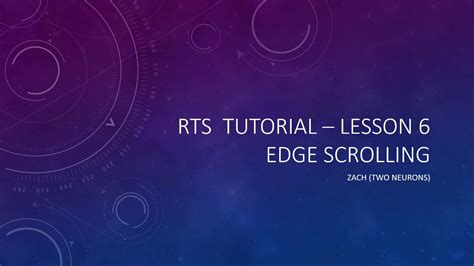 16 Rts Camera Edge Scroll Ue4 Rts Tutorial Youtube