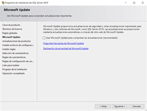Instalación de SQL Server y SQL Server Management Studio SSMS