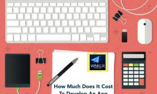 How Much Does It Cost To Develop An App Winklix Winklix Software Development Blog
