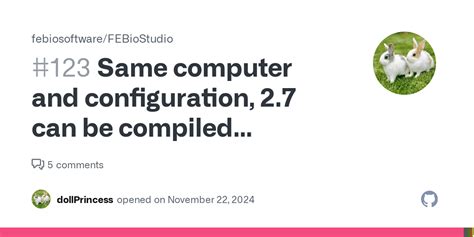 Same Computer And Configuration 27 Can Be Compiled Successfully While The Latest Release Of