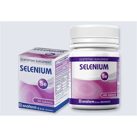 PRODAVNICA :: SELENIUM - tablete -100 kom po 50 µg selena (L ...