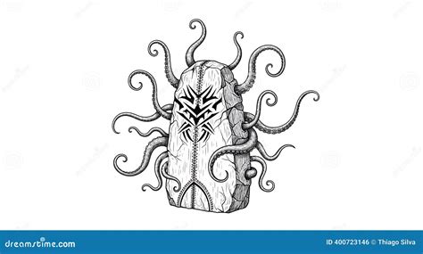 Secrets Dark Library Royalty Free Cartoon 319502099