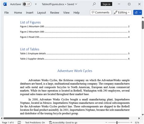 Working With Table Of Contents Toc Docio Syncfusion