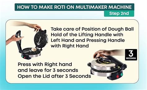 Libra Roti Maker Machine Automatic Electric Roti Maker With Non Stick 8 Inch Plates And
