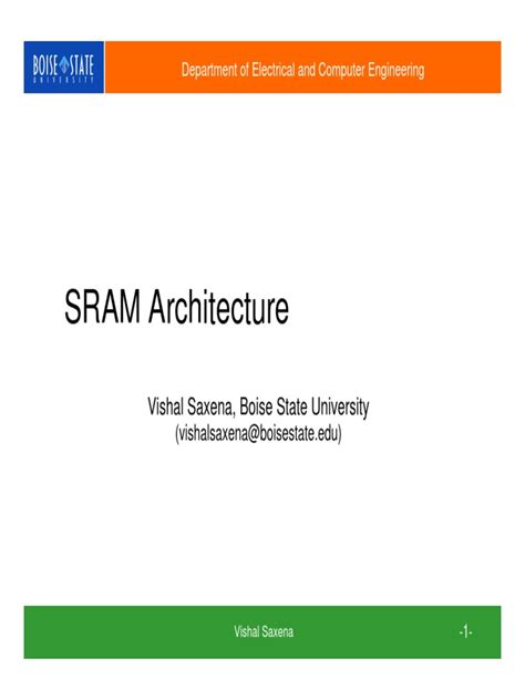 Sram Architecture Computer Memory Read Only Memory