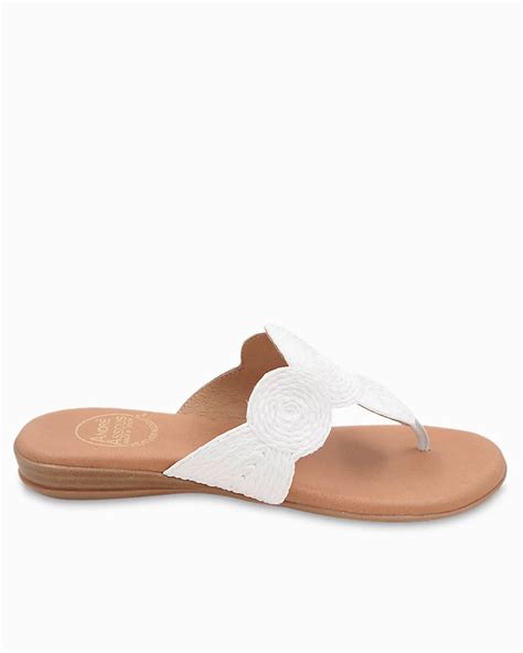 André Assous Nikky Raffia Featherweights Sandals