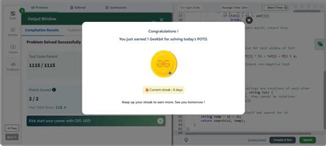 b vidhyalakshmi on linkedin day5 gfg160 geekstreak2024 geeksforgeeks womenintech