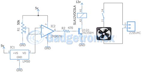 Current Sensor Switch Circuit Gadgetronicx