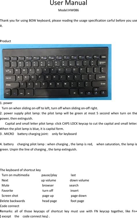 Arteck 2 4g Wireless Keyboard Manual Jonathan Rampling