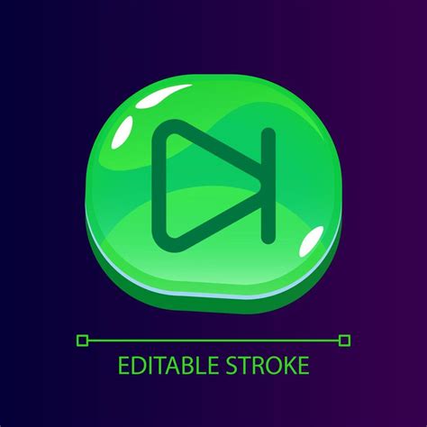 Forward Rewind Glossy Ui Button With Linear Icon Control Key Of Player Multimedia Isolated