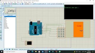 Face Recognition System Using Raspberry Pi Smart Door Lock System Proteus Simulation Project