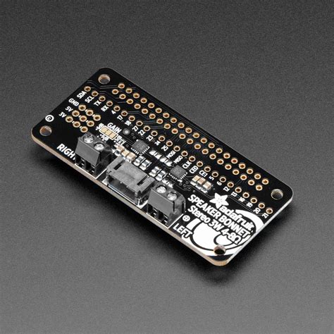 Adafruit I S W Stereo Speaker Bonnet For Raspberry Pi Mini Kit